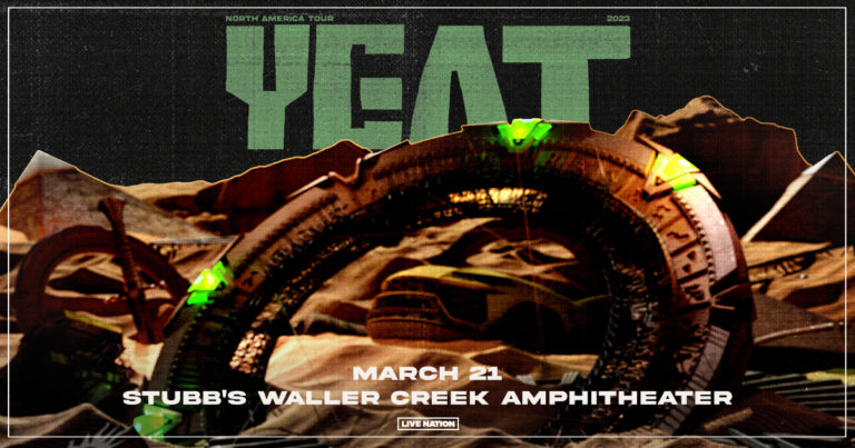 Yeat at Stubb's Waller Creek Amphitheater - 6th Street Austin, Texas